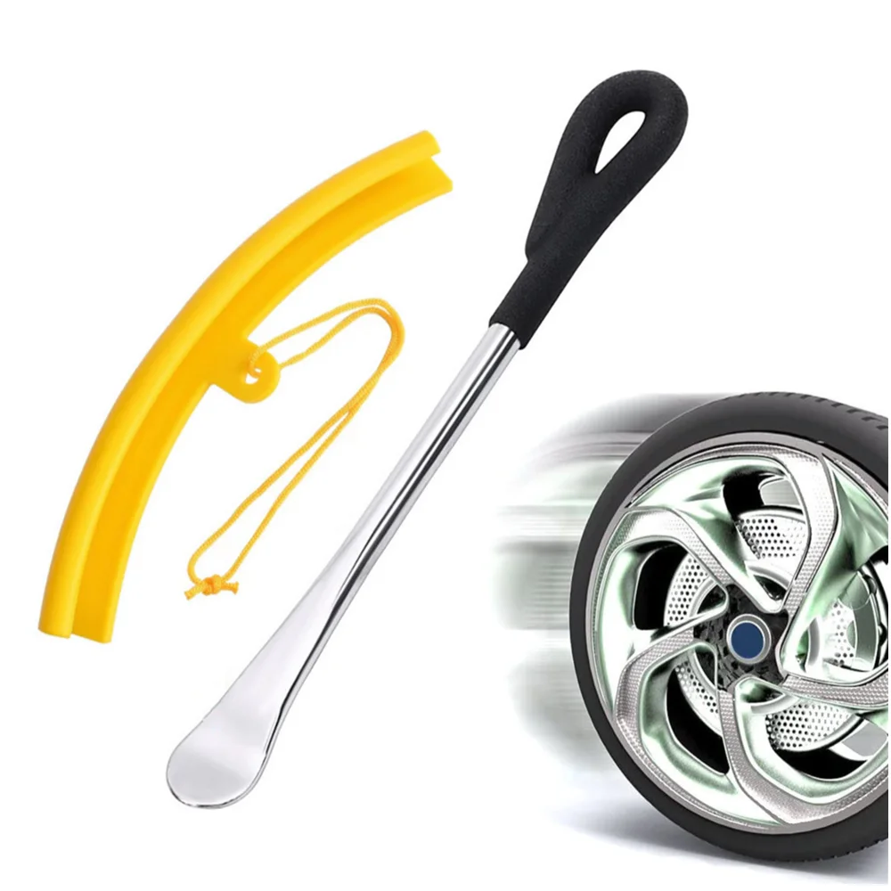 Car Tyre Puncture Repair Kit Tire Iron Set Irons Tire Pry Bar Changing ...