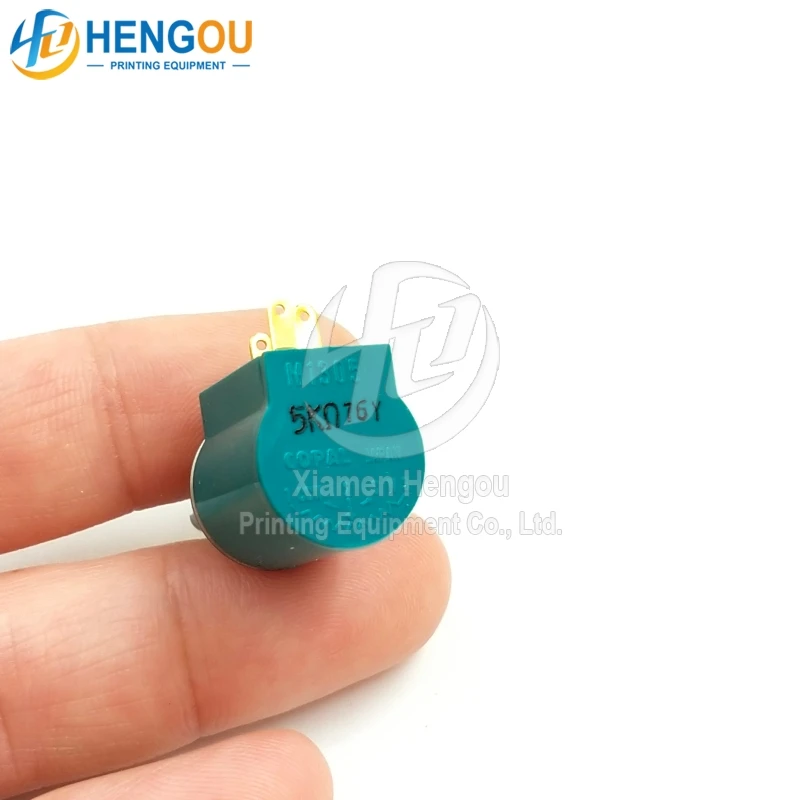 아키야마 료비 인쇄기용 잉크 키 모터 예비 부품, M1305, 밝은 녹색 5k 전위차계, 5 개|printed parts ...