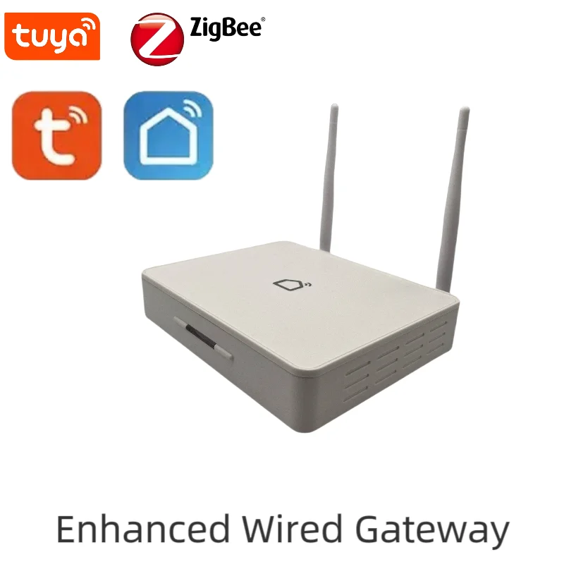 Tuya Zigbee enhanced wired gateway, with enhanced antenna signal ...