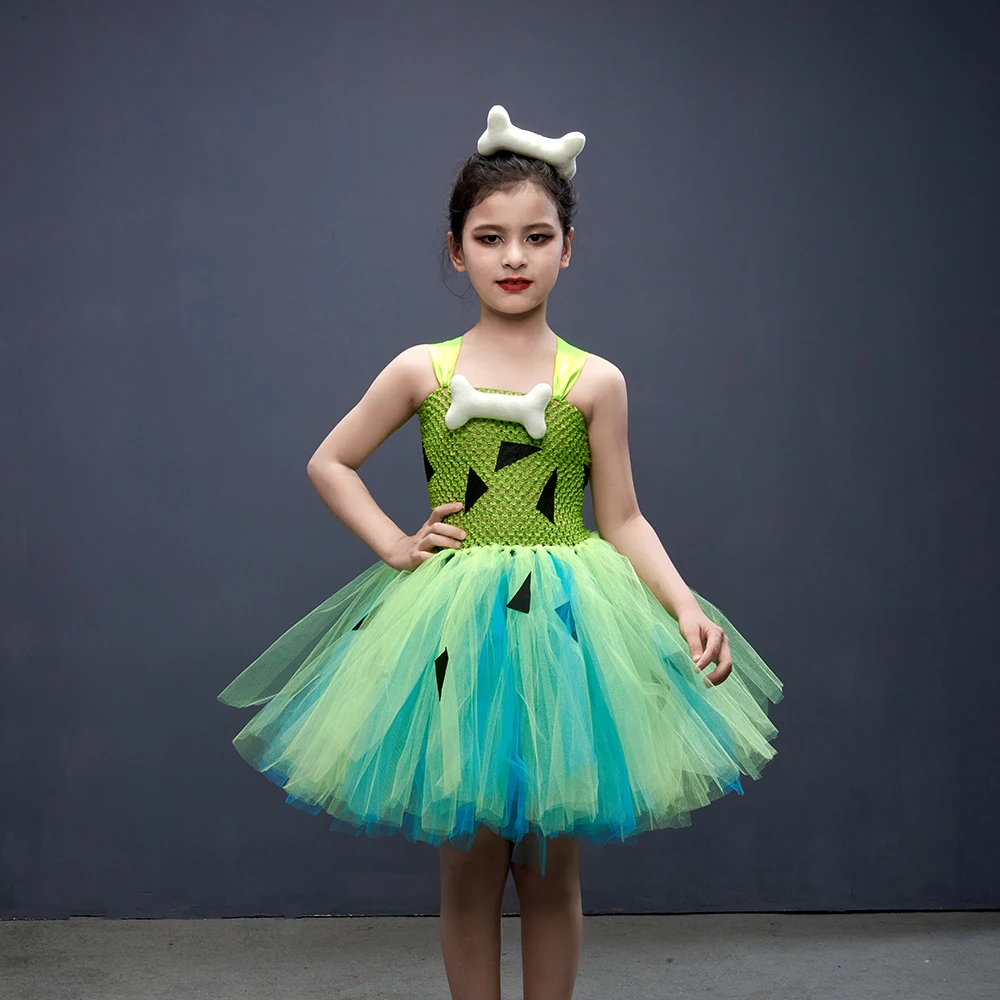 Flinstones-Pebble-Tutu-Costume-for-Baby-Girls-Halloween-Carnival-Party ...
