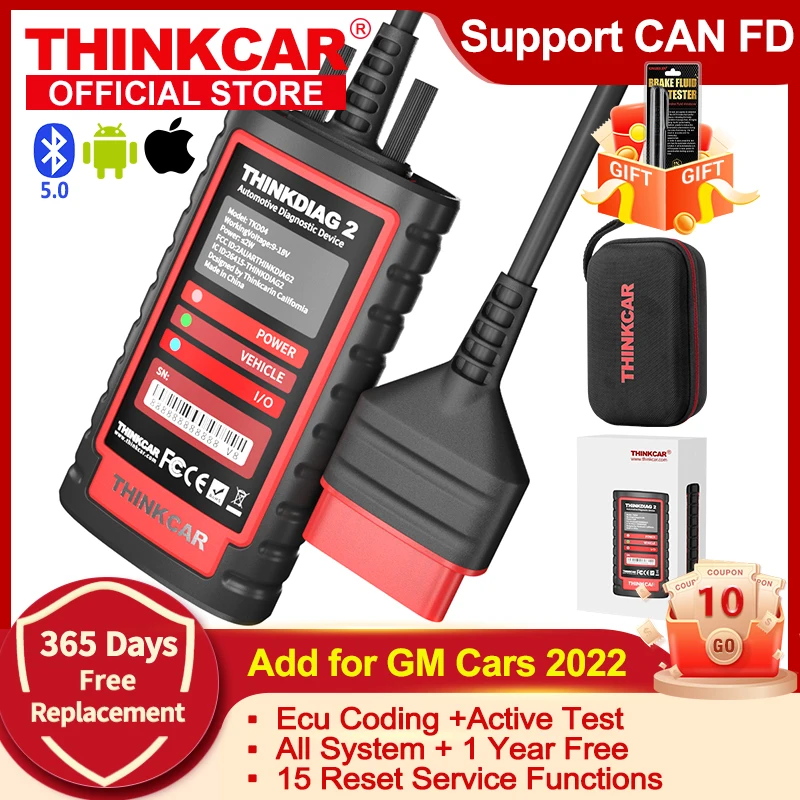 New-Thinkcar-ThinkDiag-2-ALL-Car-Brands-Canfd-protocol-All-Reset ...