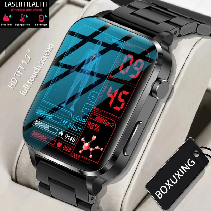 2023new Smart Watch Men Laser Treatment Of Hypertension Hyperglycemia ...