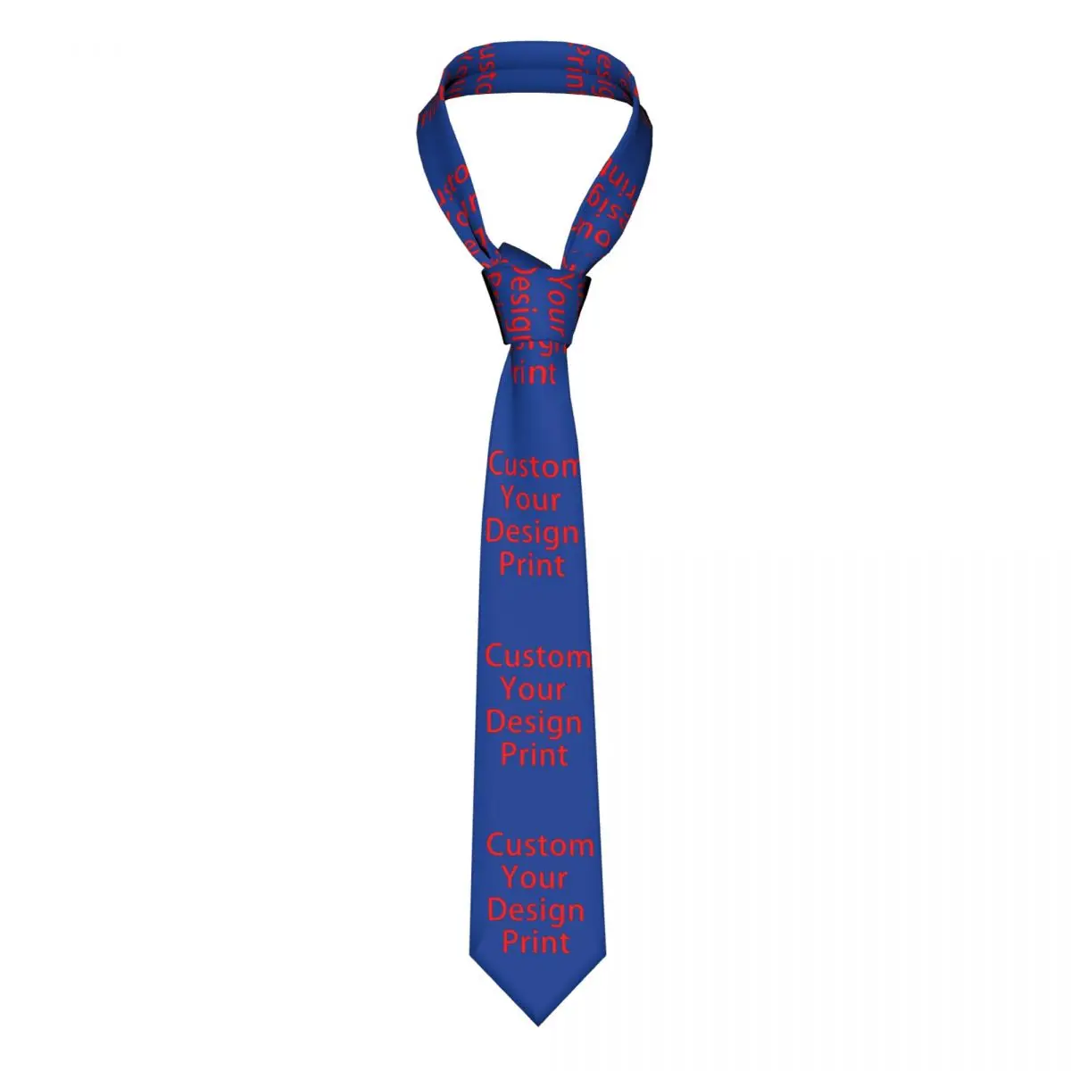 Custom Custom Your Design Neck Tie Men Fashion Customized Logo Printed ...