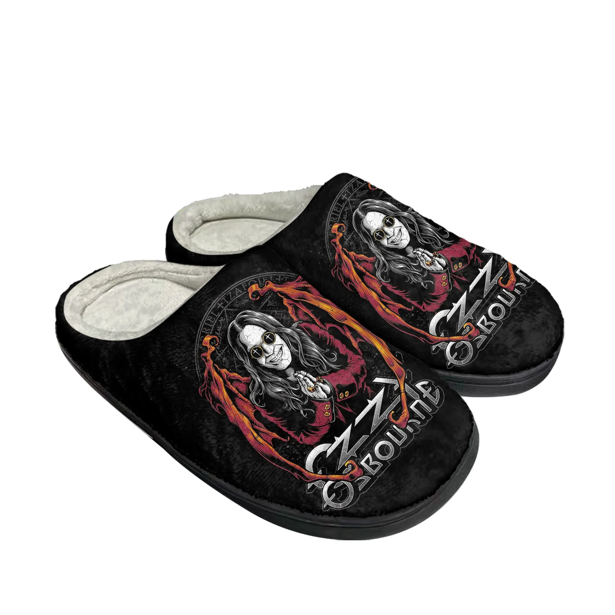 Ozzy Rock Singer Osbourne Home Cotton Custom Slippers Mens Womens ...