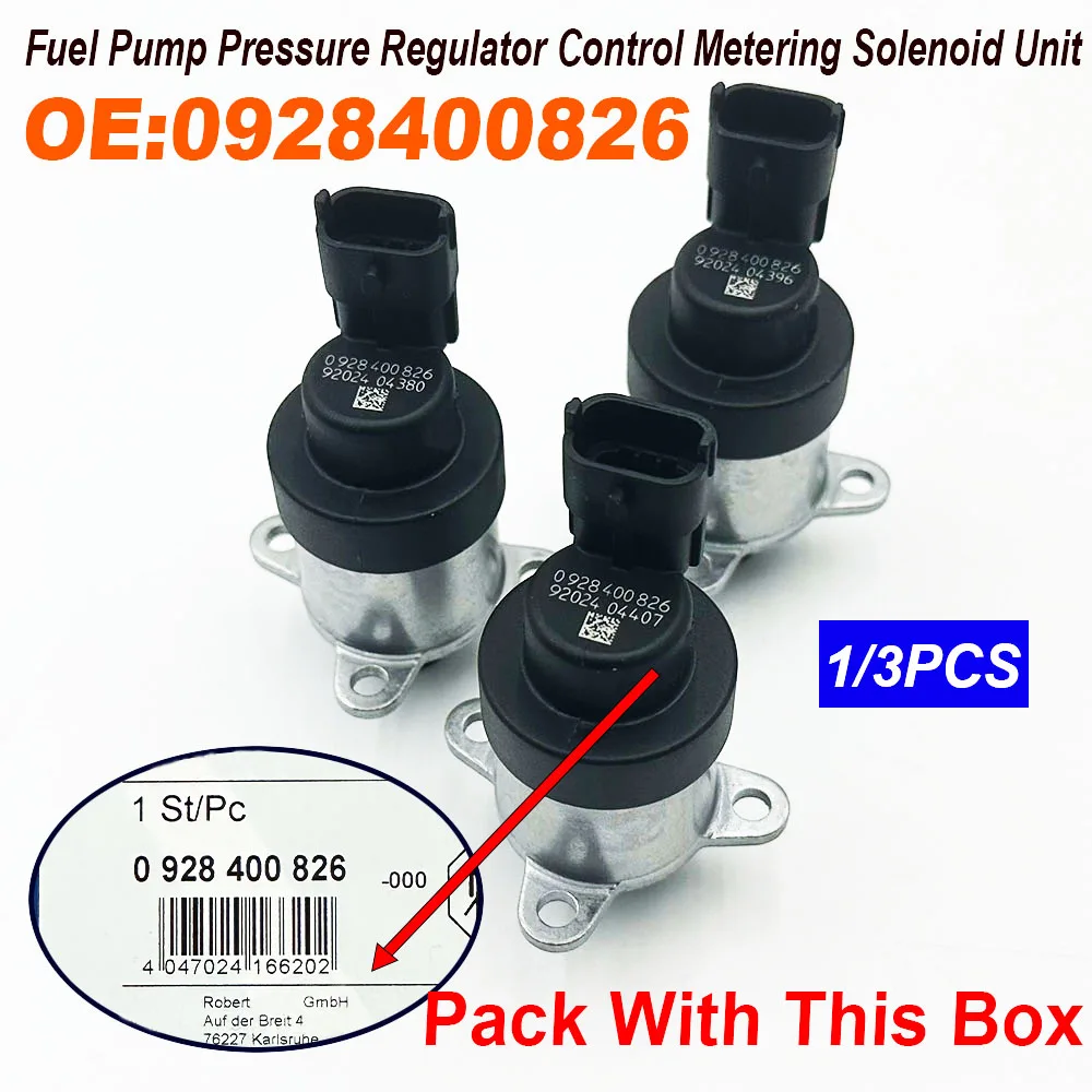 1-3PCS-0928400826-Fuel-Pump-Pressure-Regulator-Control-Metering ...