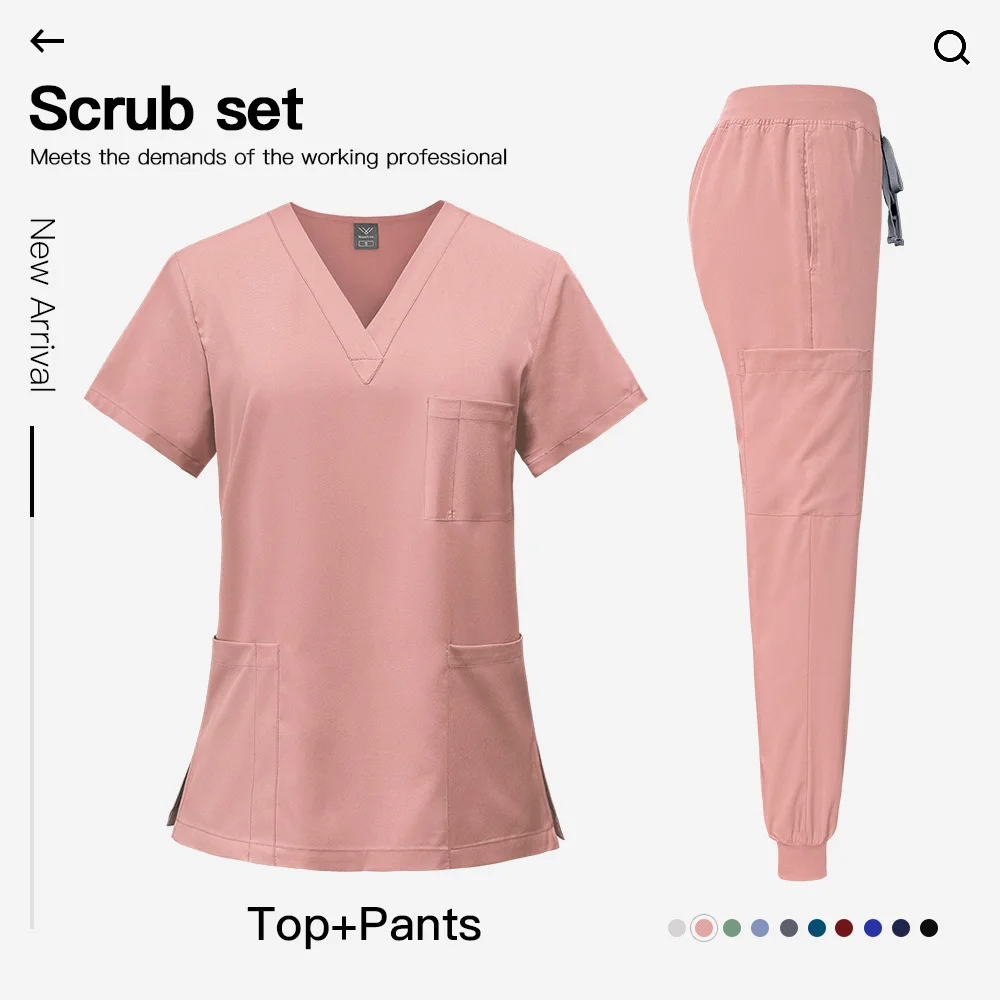 Uniformes-quir-rgicos-para-mujer-conjuntos-de-Enfermer-a-pantal-n ...