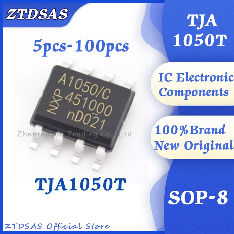 5PCS 100PCS TJA TJA1050 TJA1050T 1050 1050T TJA1050T/N1 TJA1050T/CM IC ...