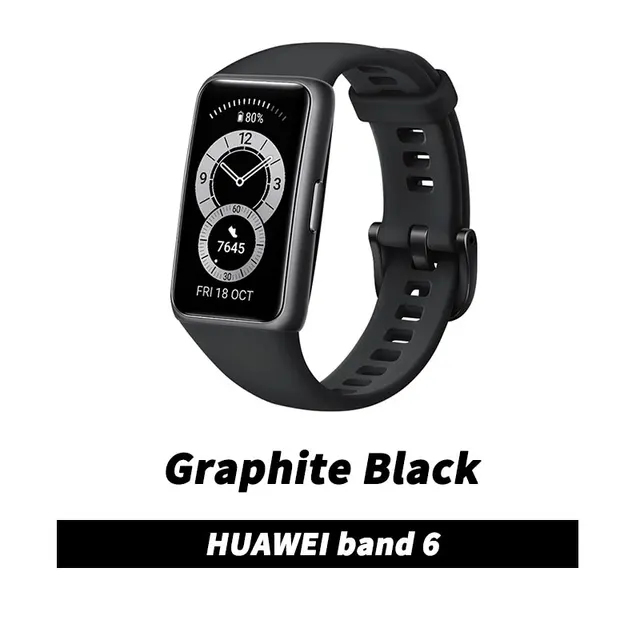 Original Huawei Band 6 Smartband Blood Oxygen 1.47 inch AMOLED Screen ...