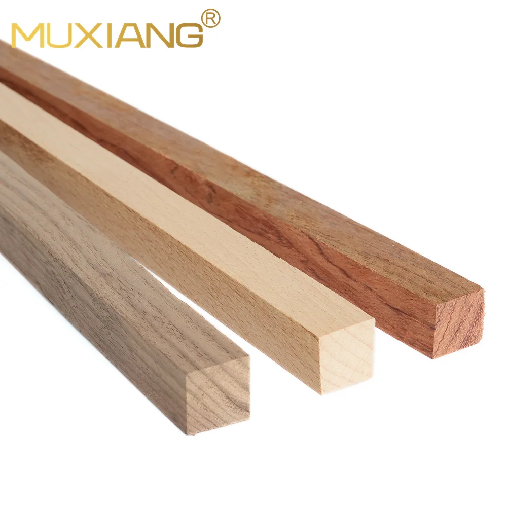 MUXIANG-50cm-Natural-DIY-Wood-Handmade-Woodworking-Stick-OD-1-2cm-ebony ...