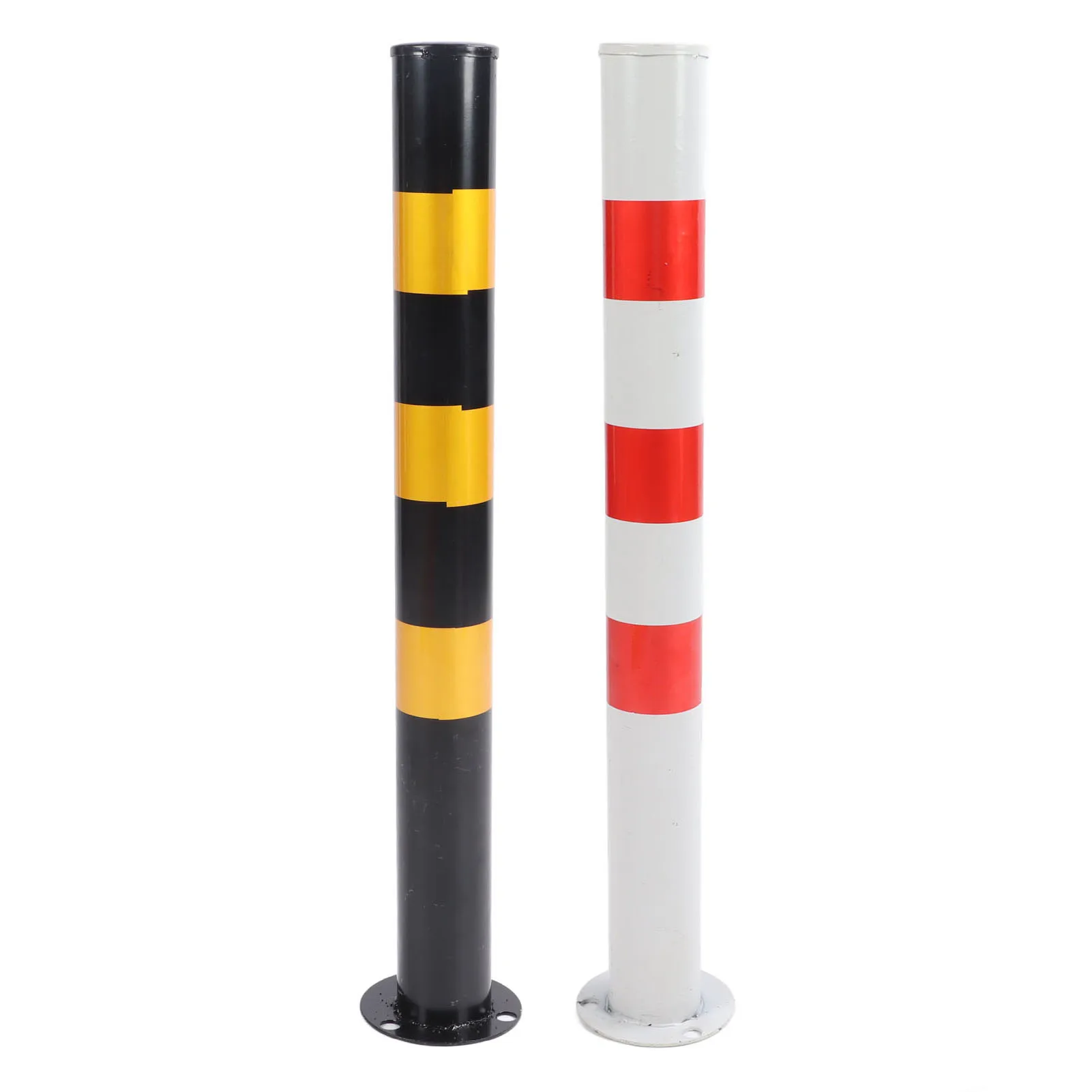 Safety-Bollard-Post-29-5in-Height-3in-Diameter-Cold-Rolled-Steel ...