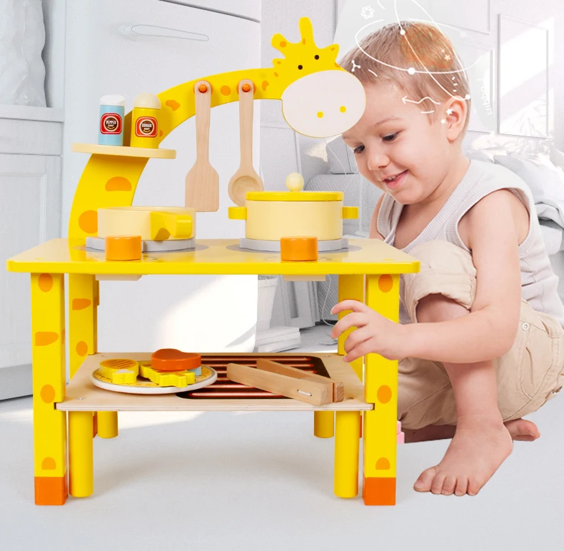 Giraffe Kitchen Bbq Playset - Official Store
