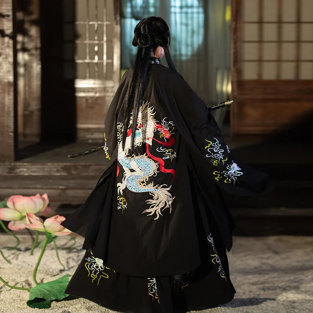 Modern Hanfu Woman Chinese Traditional Dress Kimonos Mujer Tang Dynasty ...