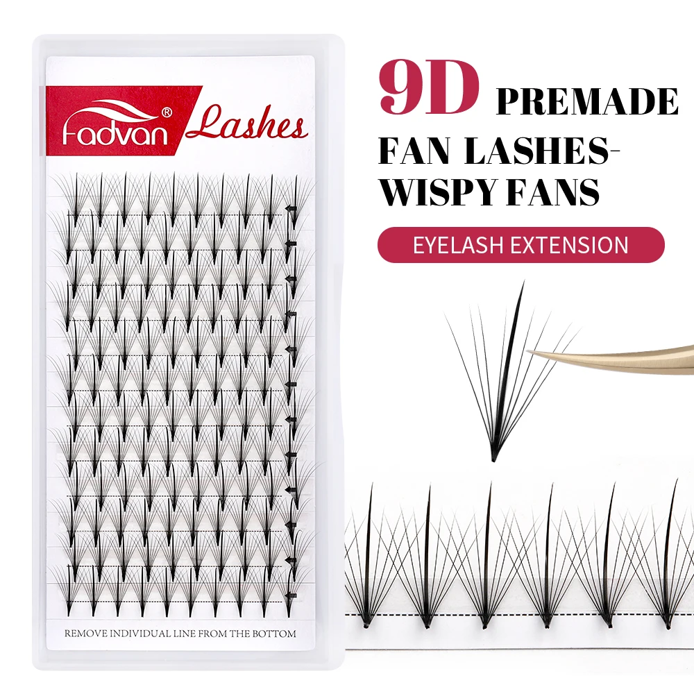 Fadvan-Wispy-Premade-Fan-Lashes-9D-Russia-Volume-Fans-Eyelash-Extension ...