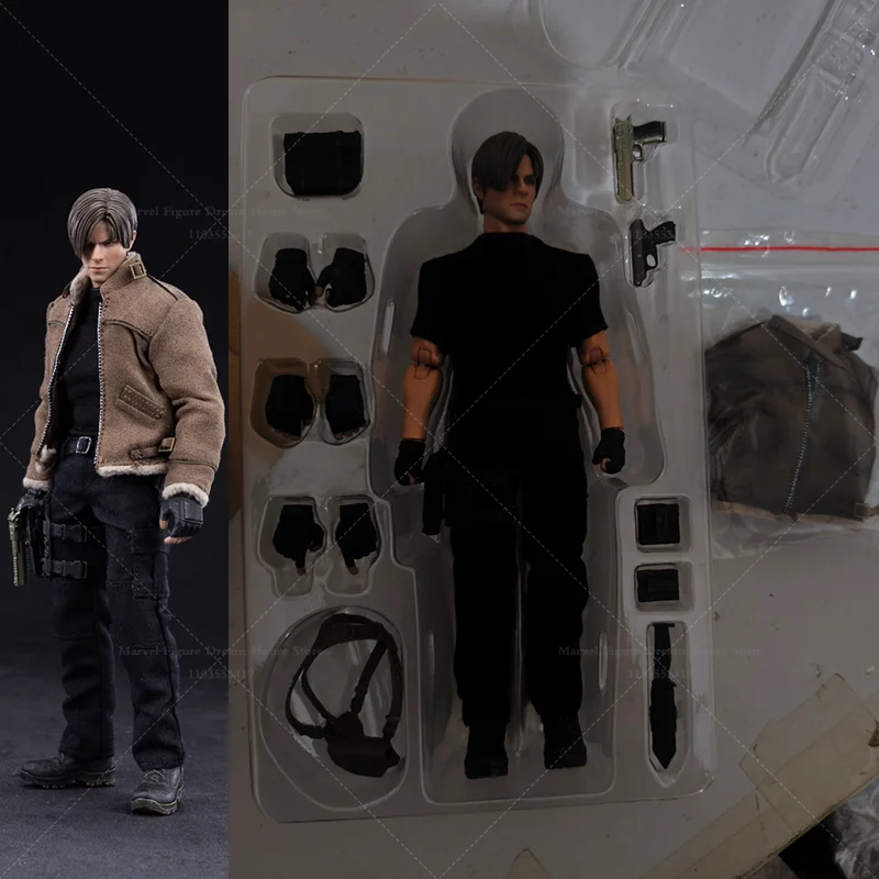 1/12 Scale Urban Experts Modern Agents Mature Cool Leon 6-inch Full Set ...