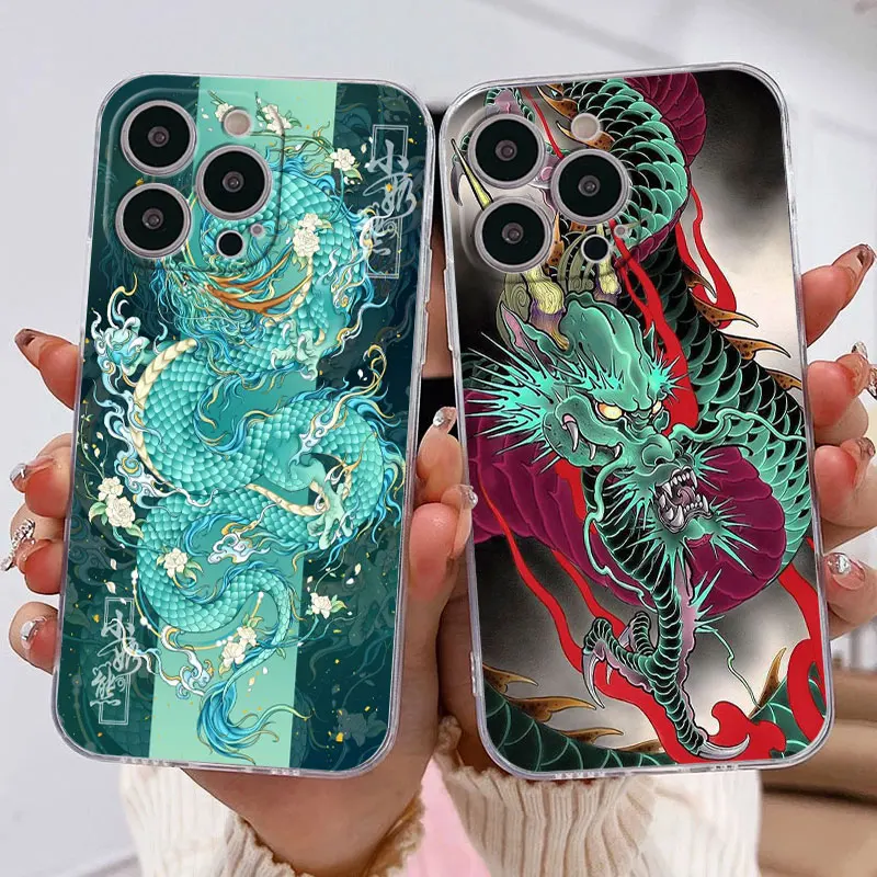 Capa de telefone chinesa para iPhone 12 Mini X XS 14 Plus 8 13 Pro 7 6s ...