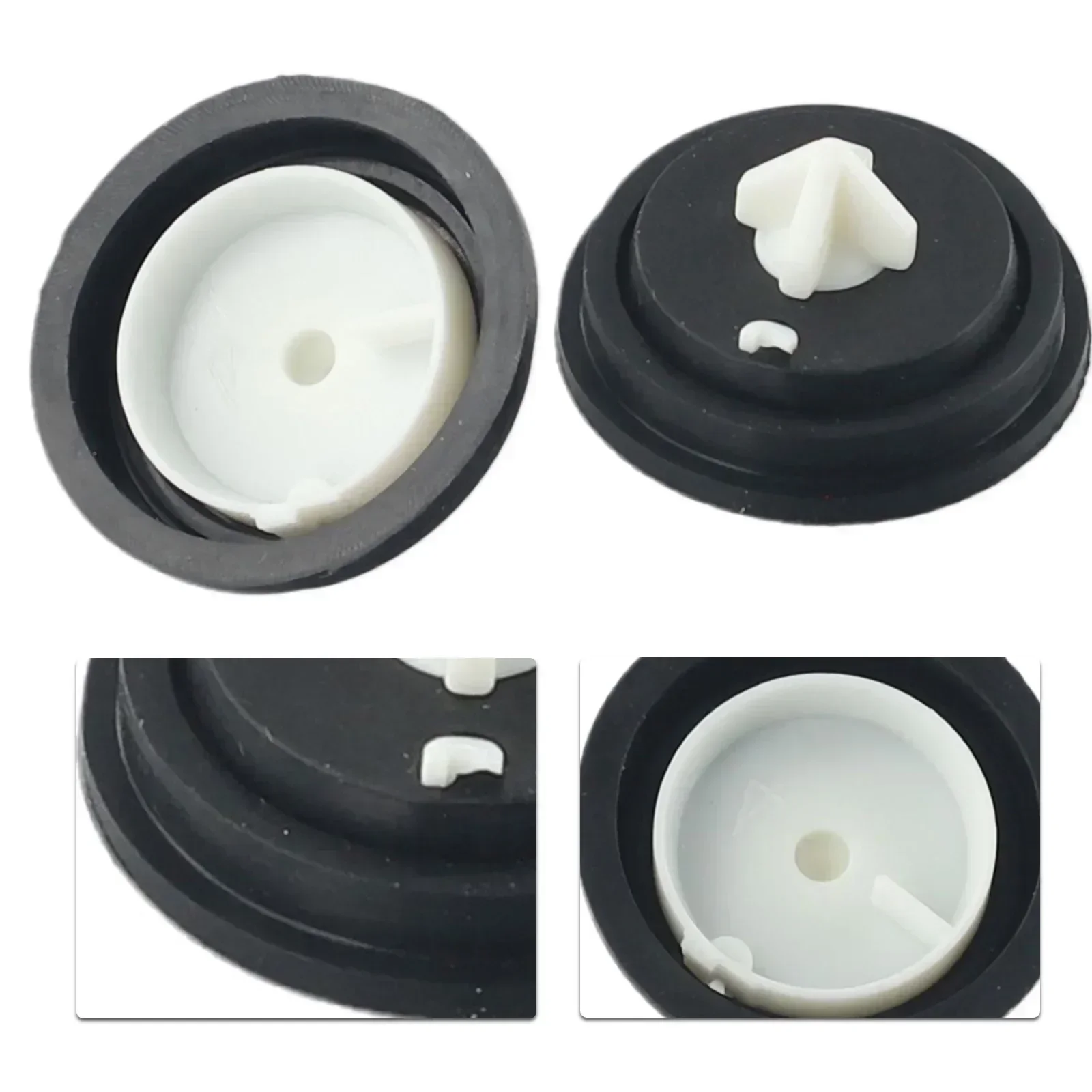 2pcs Rubber Diaphragm Replacement Gasket Toilet Inlet Filling Valve ...