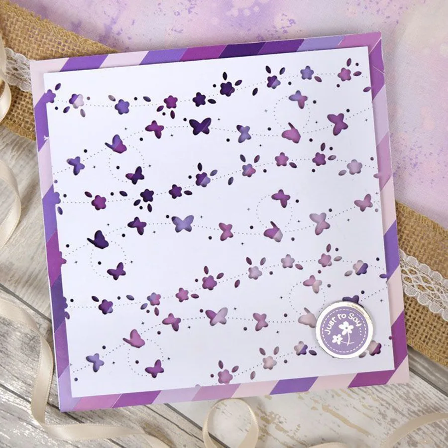 Flock-of-Butterflies-2023-NEW-Dainty-Borders-Metal-Cutting-Die-Mold-for ...