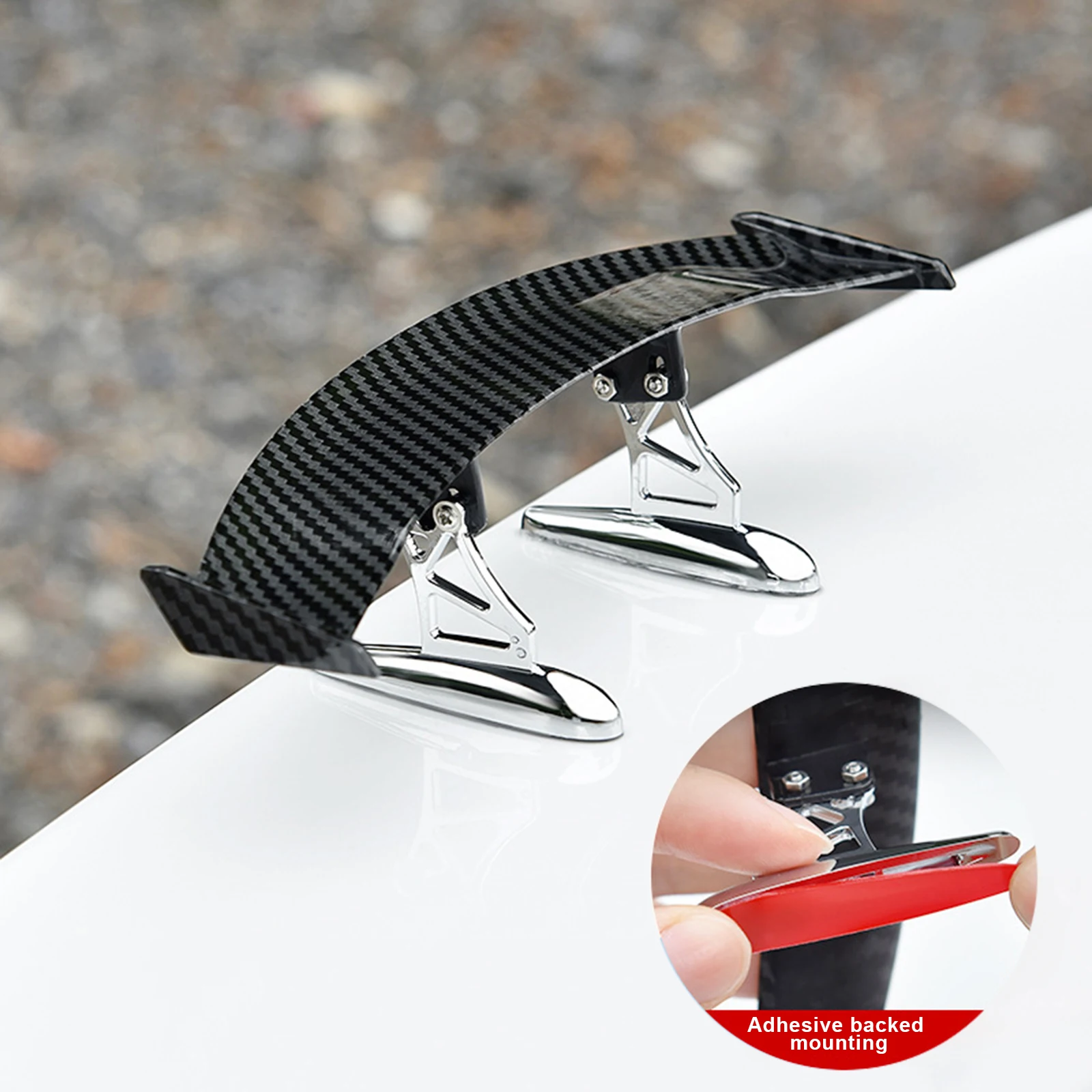 Universal-Car-Modified-Rear-Wing-Carbon-Fiber-Painted-Car-Rear-Spoiler ...