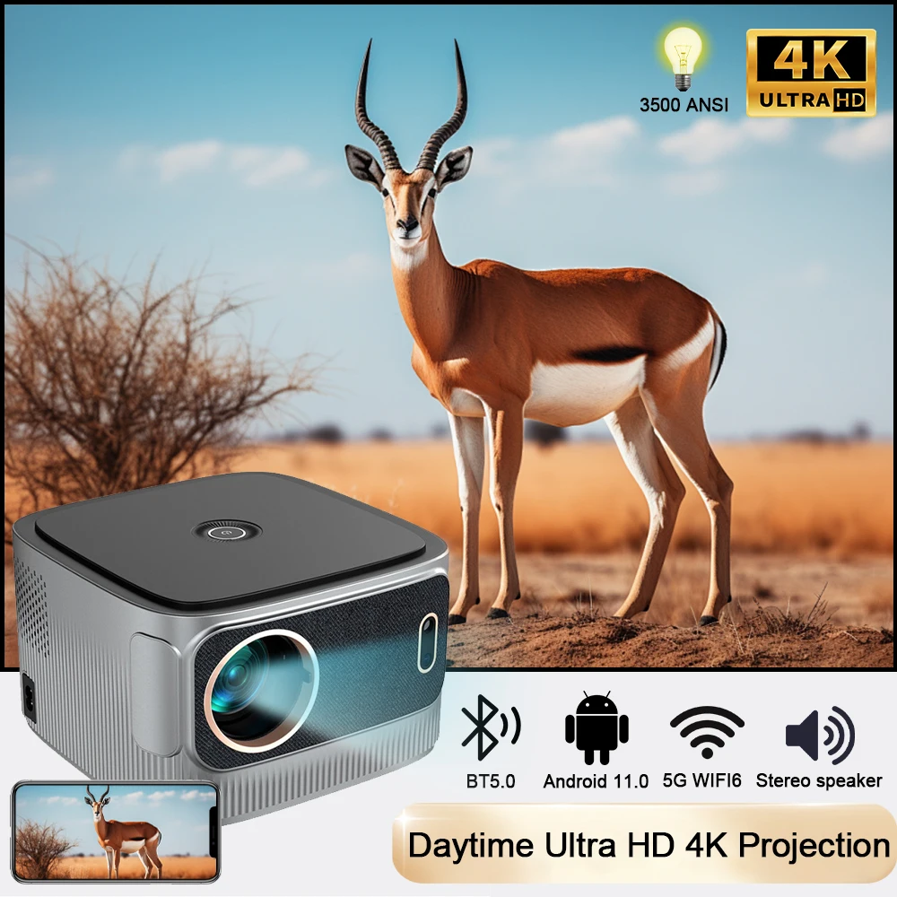 2024-New-Projector-Z08-Android-iOS-Real-4K-1920-1080P-5G-Wifi-3500-ANSI ...