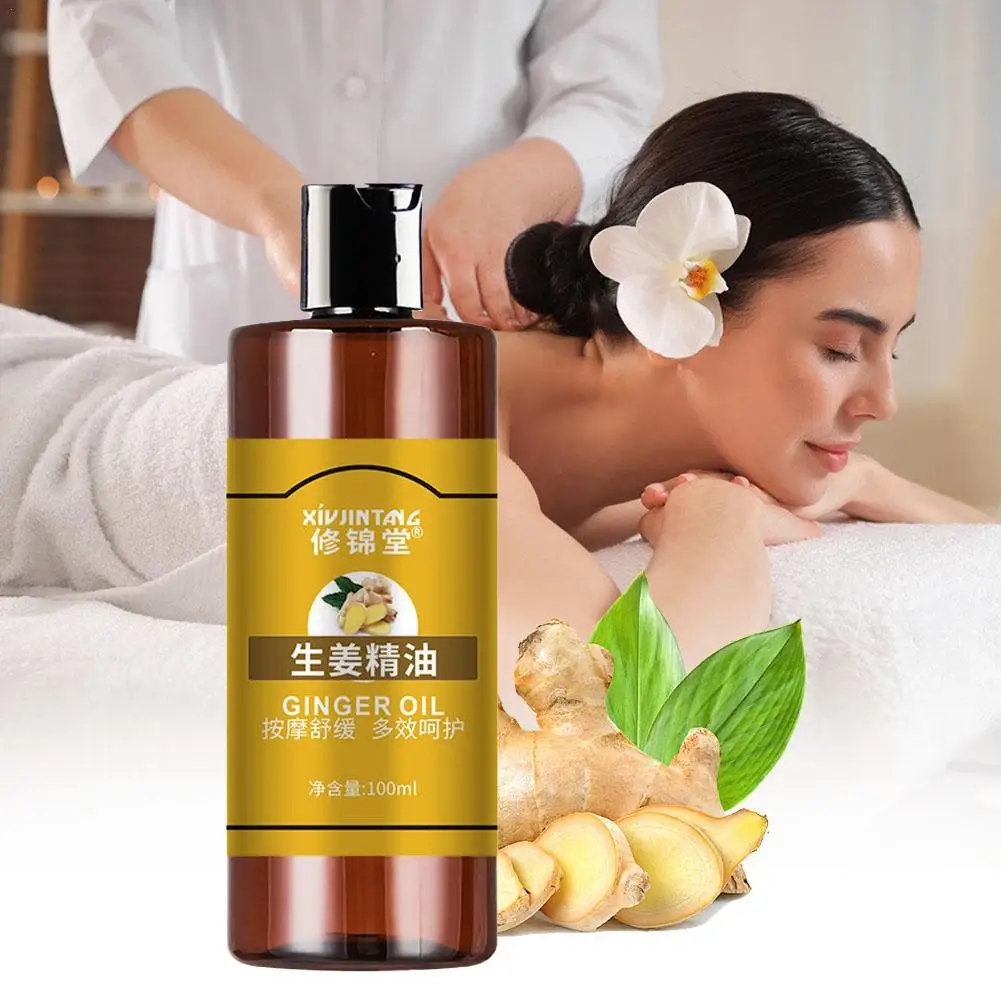 Ginger Essential Oil Massage Moisturizing Hydrating Pure Plant Oil Body ...