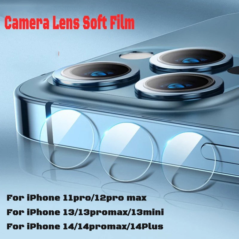 3PCS Camera Lens Film for iPhone 11 12 13 14 pro max 14 plus 12 13 mini ...