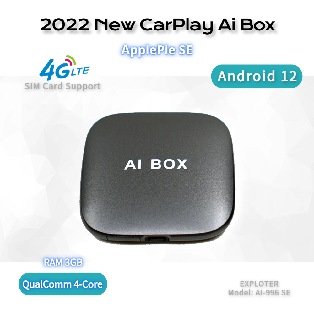 ApplePie-SE-Wireless-CarPlay-Car-Ai-Box-Android-12-Qualcomm-RAM-3GB ...