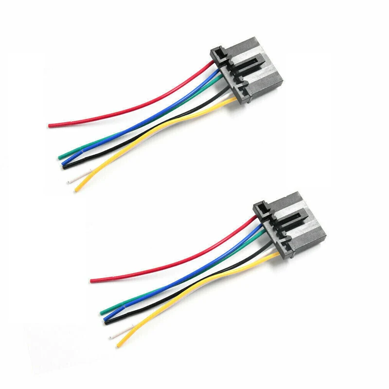 2X Rear Light Lamp Bulb Holder Socket Wire Connector For Ford Transit ...