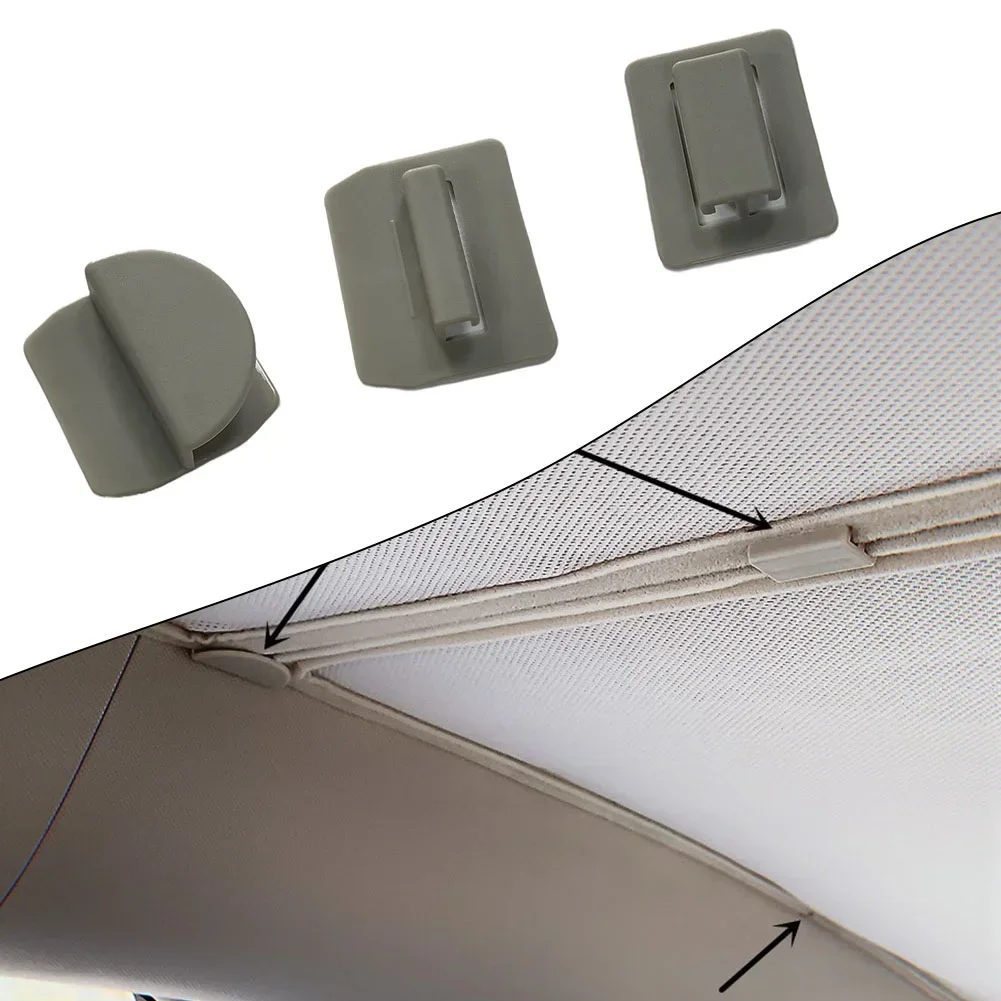 For-Tesla-ModelY-Model3-Roof-Sunshade-Clips-12pcs-Car-Sunshade-Curtain ...