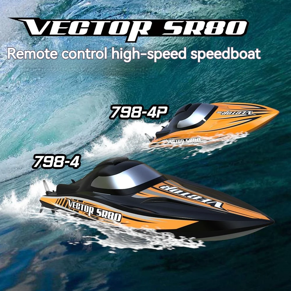 Volantexrc-Rc-Boat-Vector-Sr80-2-4ghz-45mph-Brushless-Water-Cooled-High ...