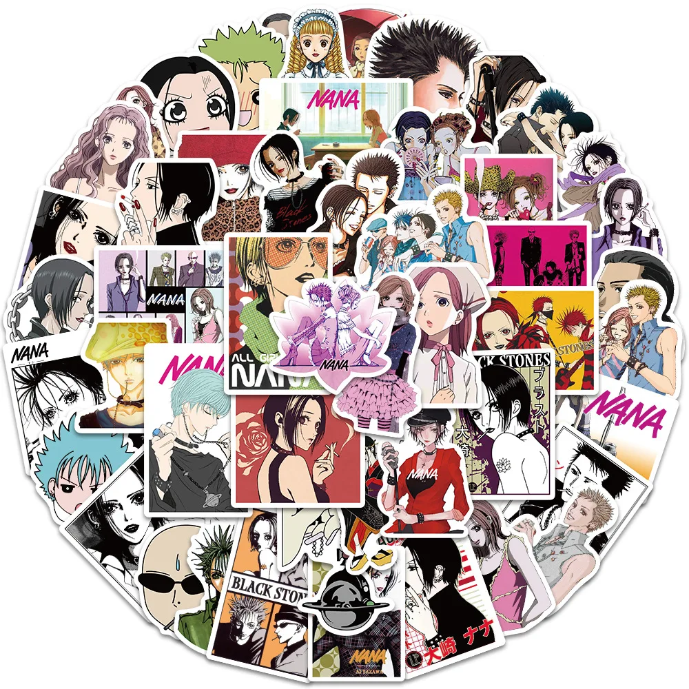 50PCS-Anime-NANA-Stickers-Cool-Graffiti-Decals-DIY-Decoration-for-Phone ...