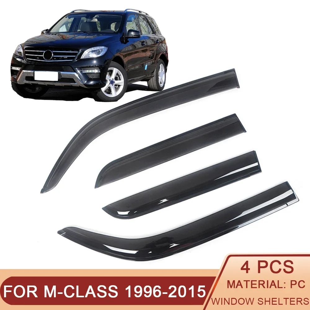 For-Mercedes-Benz-M-Class-W163-W164-W166-1996-2015-Black-Tinted-Car ...