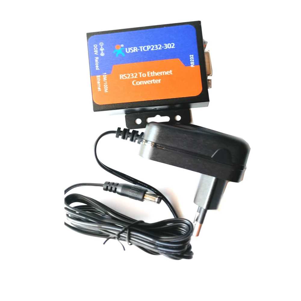 USR-TCP232-302 Serial RS232 to Ethernet TCP/IP Server Module Ethernet Converter Support DHCP/DNS ...