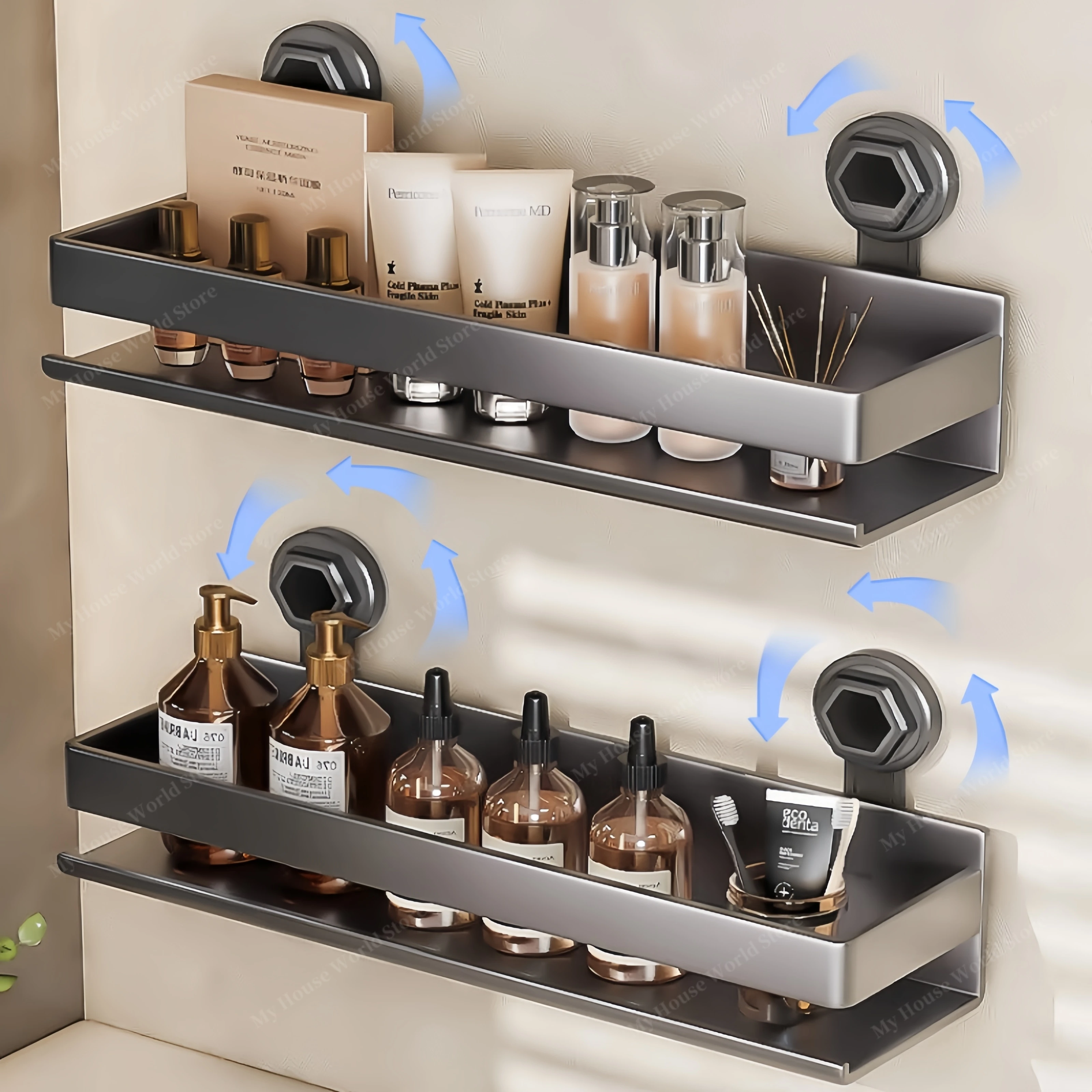Shower-Suction-Cup-Shelf-Storage-Shelf-Home-Organizer-Shelf-Holder ...