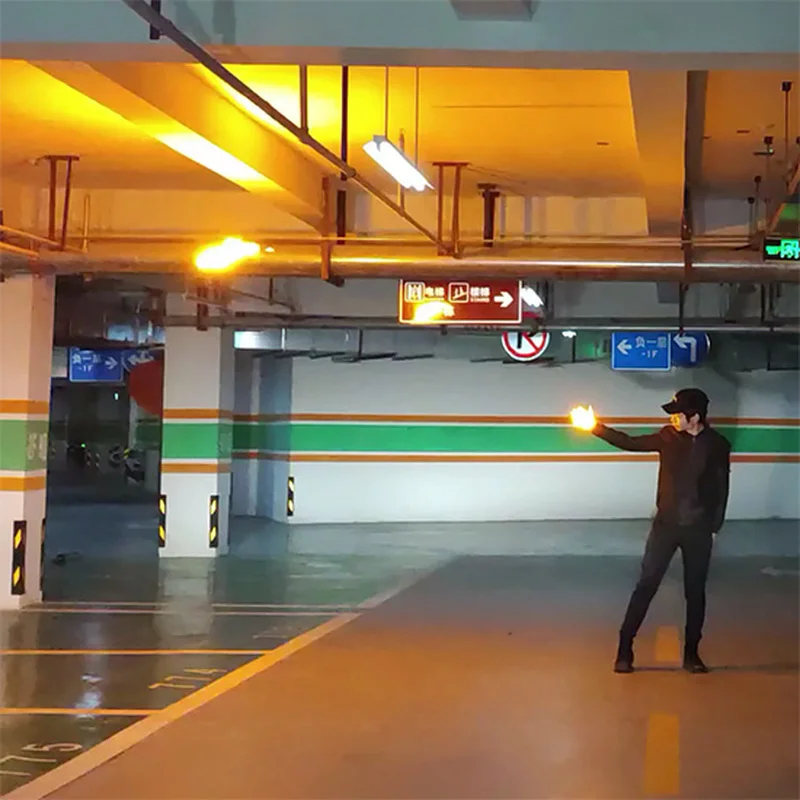 4 Flamethrowers Stage Magic Tricks Fire Magic Show Magic Accessories ...