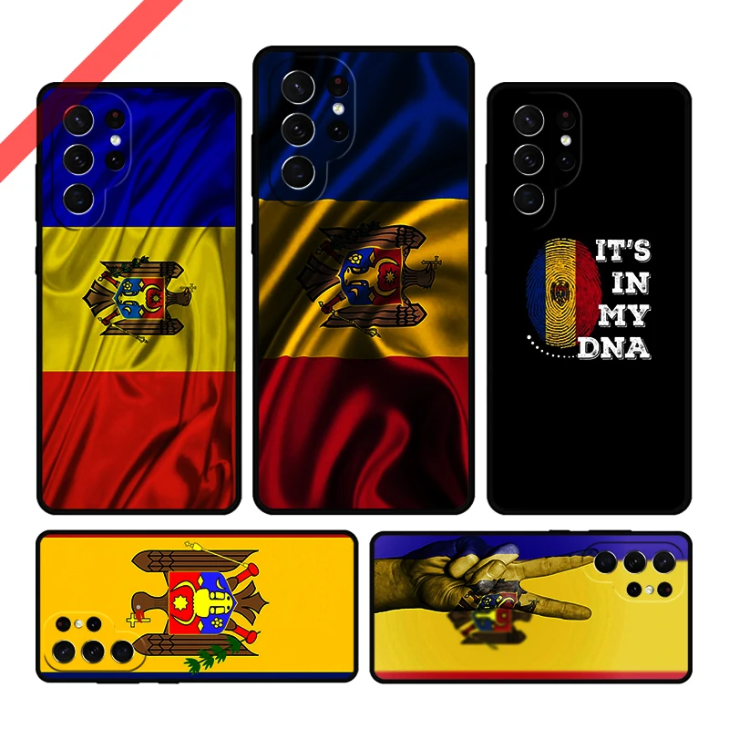 Moldova-Flag-Phone-Case-For-Samsung-Galaxy-S20-FE-S21-S10-S23-Plus-S24 ...