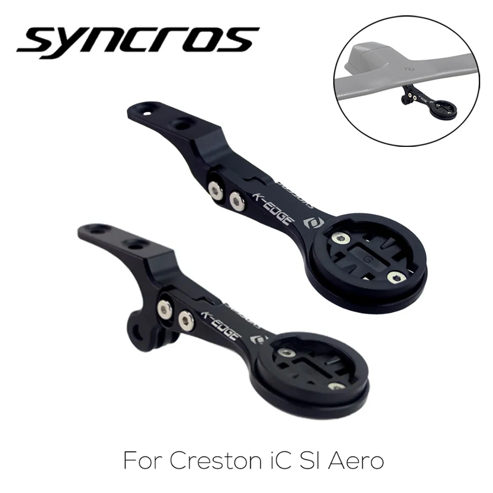 Syncros-Front-Computer-Stand-Gopro-Mount-Speedometer-GPS-Garmin-Bryton-Wahoo-Inserts-Fits ...