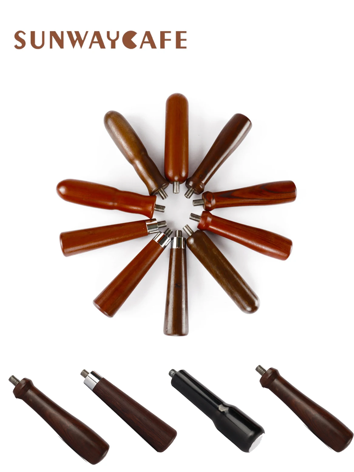 M10-Portafilter-Handle-Solid-Wooden-Handle-For-Filter-Holder-Espresso ...