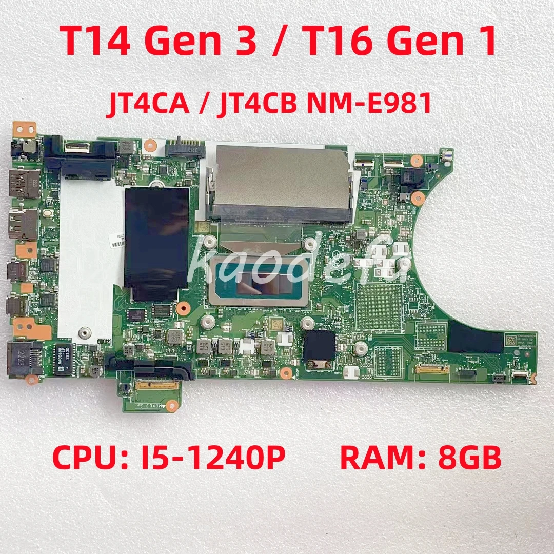 JT4CA-JT4CB-NM-E981-For-Lenovo-Thinkpad-T14-Gen-3-T16-Gen-1-Laptop ...