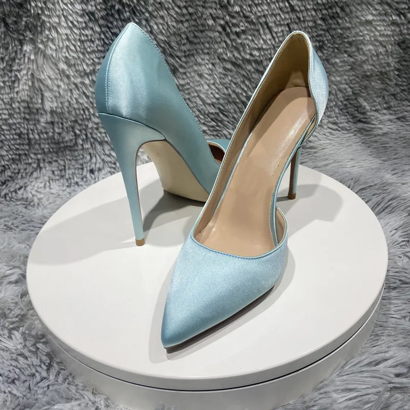 Baby Blue Stiletto Heels