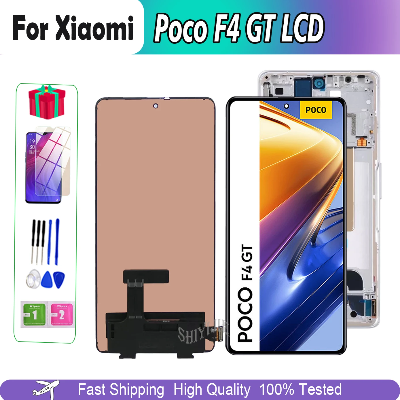 Original 6.67'' LCD For Xiaomi Poco F4 GT 21121210G LCD Display Touch ...
