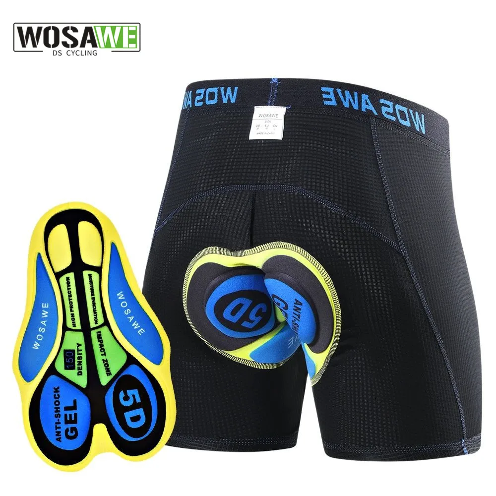 Wosawe Mtb Road Men Cycling Shorts | Wearing Underwear Bike Shorts - Cycling - Aliexpress