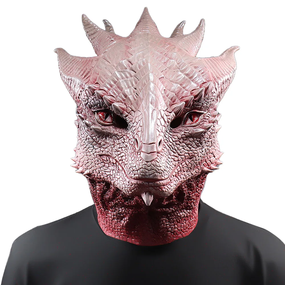 Game Mask Cosplay Animal Dragon Warrior Character Latex Helmet ...