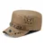 Beckyruiwu Adult Hip Hop Punk Rock Skull Rivet Flat Peaked Hats Men Big ...