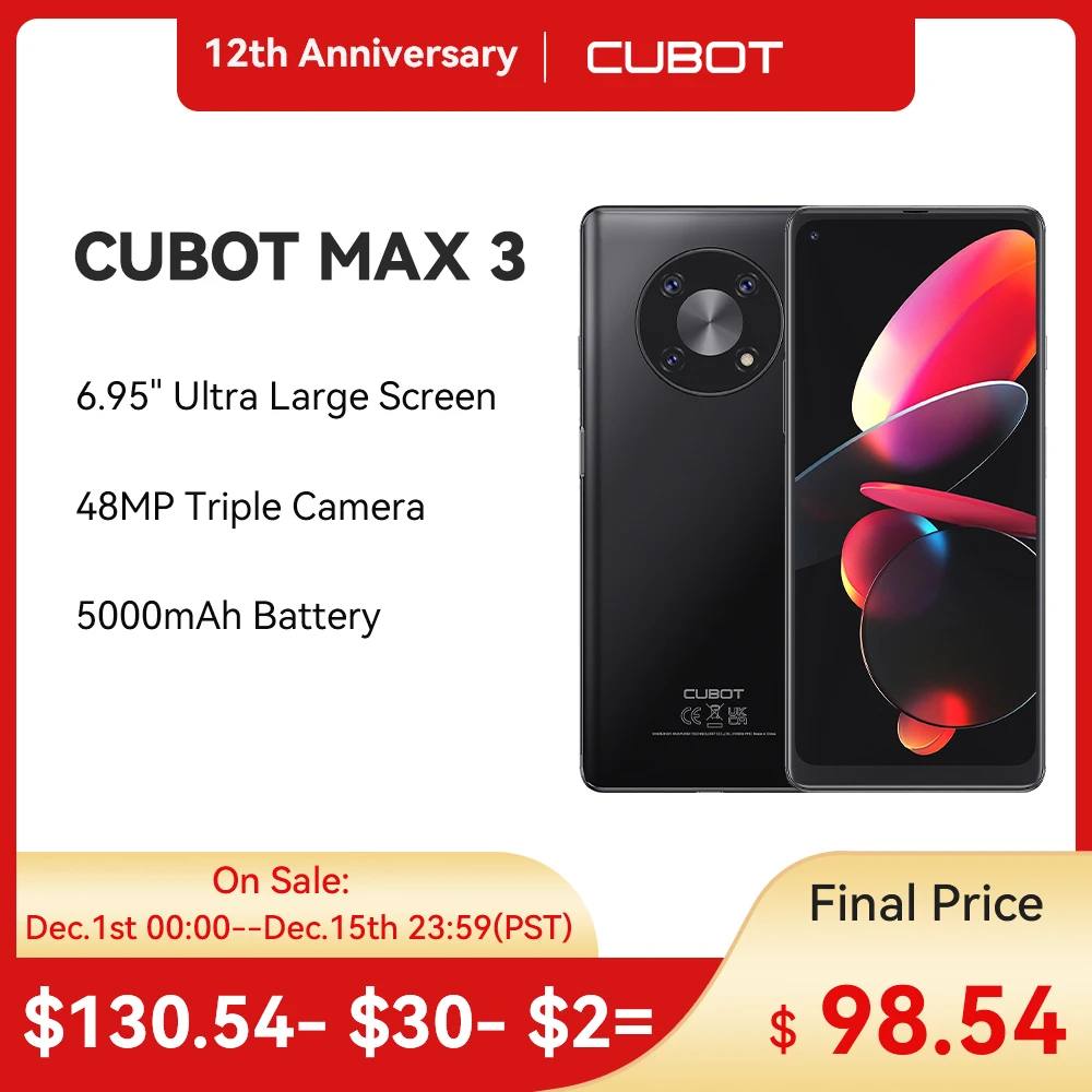 Cubot-MAX-3-Smartphone-6-95-Ultra-Large-Full-Screen-Mini-Tablet-Mobile ...
