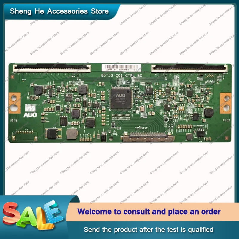 65T53-C01 CTRL BD 55 / 65 /75 inch TV Tcon Board 4K 96P Display Card ...