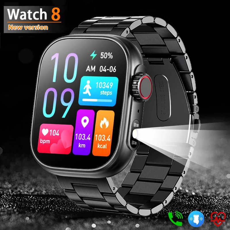 Lanterna-LED-Smart-Watch-para-Homens-e-Mulheres-Rel-gio-Esportivo-Tela ...