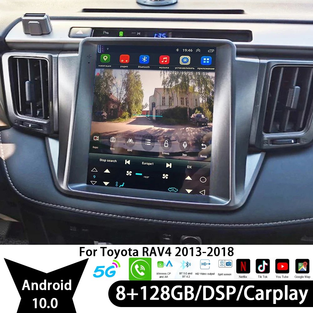 For-Toyota-RAV4-2013-2014-2015-2016-2017-2018-Central-Multimedia-2-Din ...