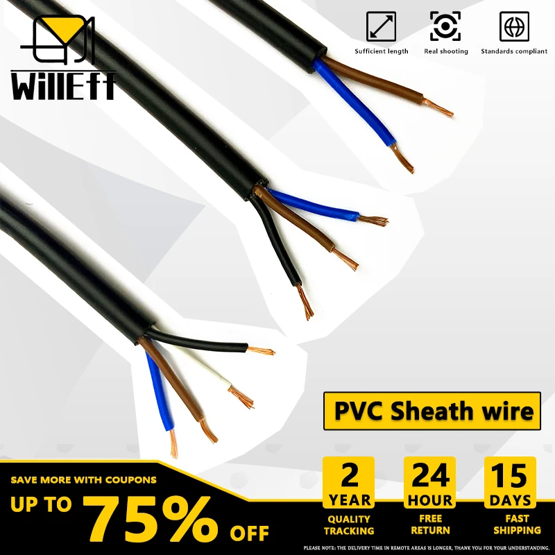 2-3-4-Pin-Wire-2C-3C-4C-Sheath-Cable-Electronic-Electric-led-Circuit ...