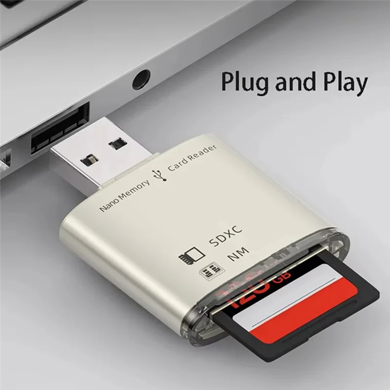 ABGB-USB 3.0 Card Reader For Huawei NM Nano Memory Card Write Adapter ...