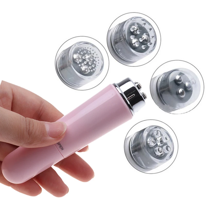 Mini-Portable-4-Head-Electric-Eye-Massager-Facial-Massage-Device-Pen ...